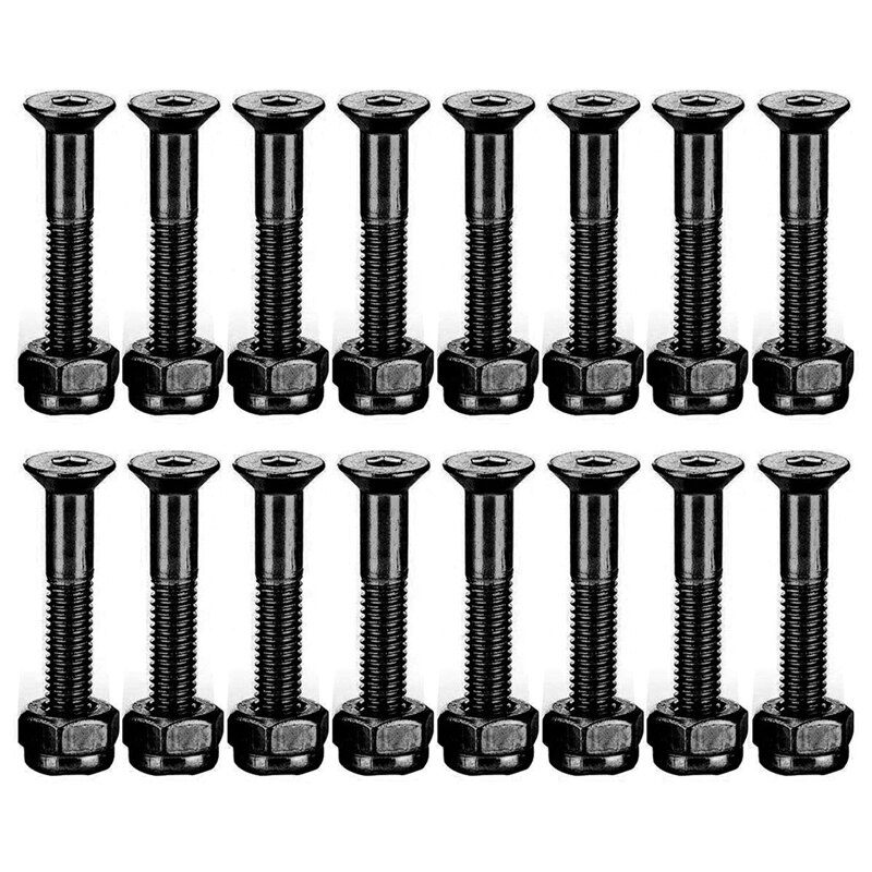 16 Set 1 Inch Skateboard Montage Hardware Schroeve... – Vicedeal