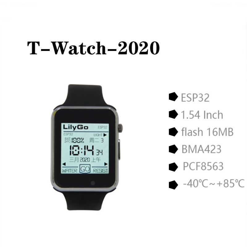 LILYGO® TTGO T-Watch ESP32 Main Chip 1.54 Inch Tou... – Grandado
