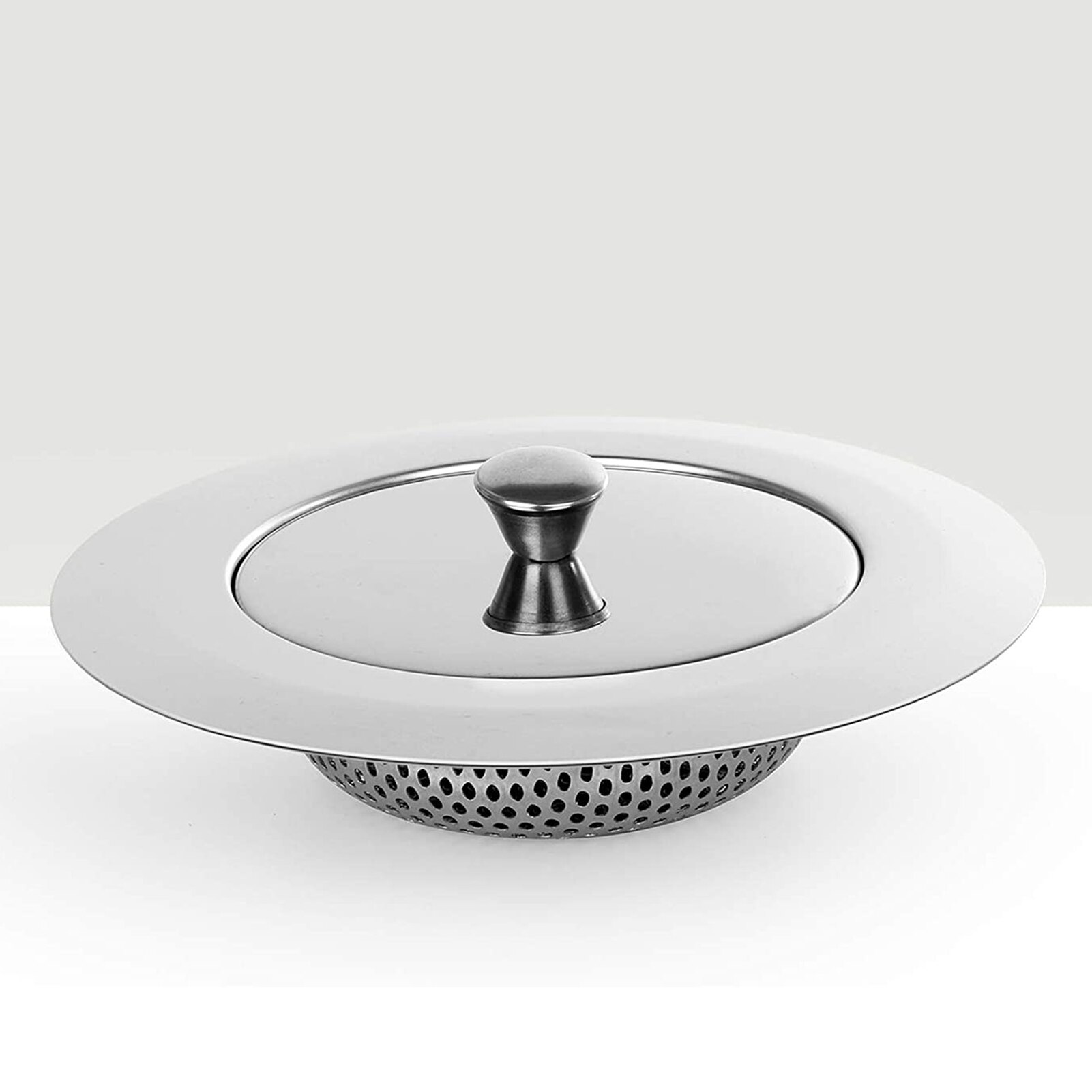 2Pcs Stainless Steel Kitchen Sink Strainer with Li... – Grandado