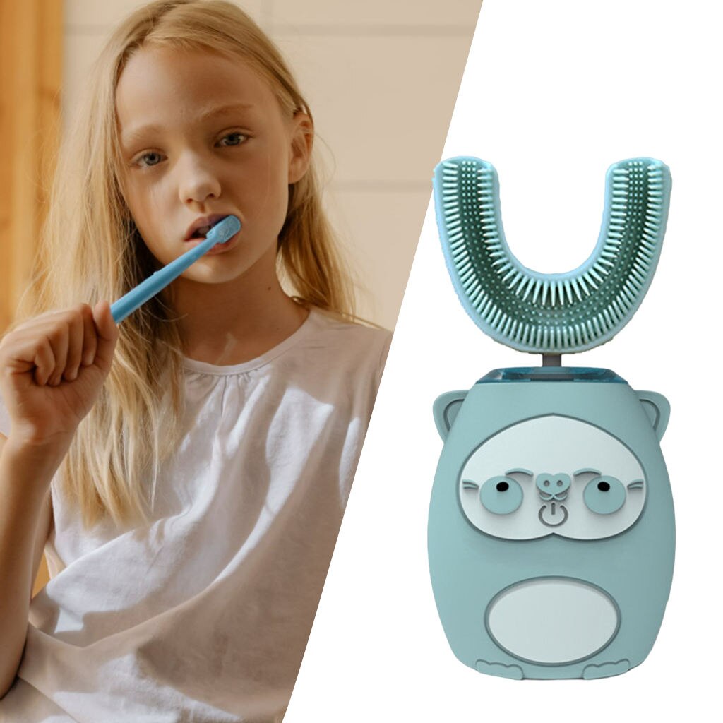 Children Kids U Shaped Ultrasonic Electric Toothbr... – Grandado