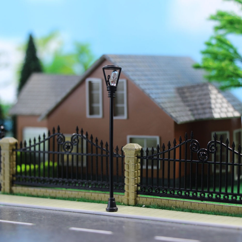 LNH30 10pcs Model Railway Lamppost lamps Street Li... – Grandado
