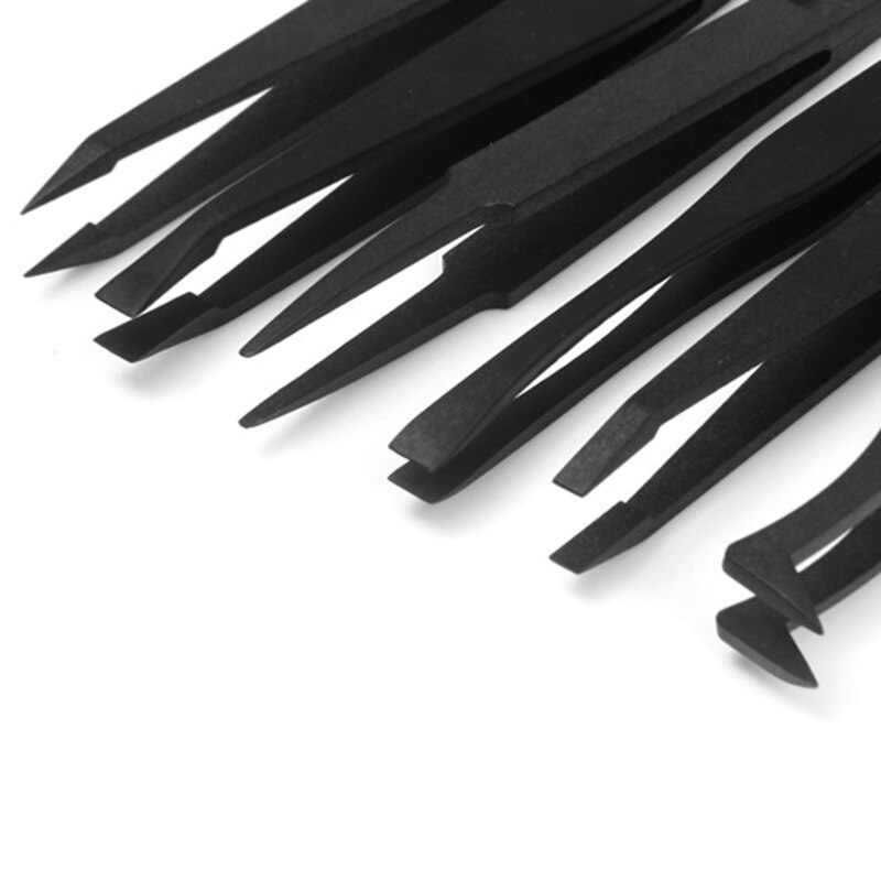 6PC Precision Tweezer Set Plastic Anti Static Prec... – Vicedeal