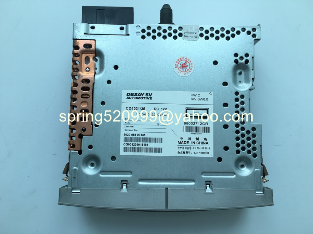 ECHT RD45 Autoradio met mp3 voor Peugeot 207 206 3... – Vicedeal