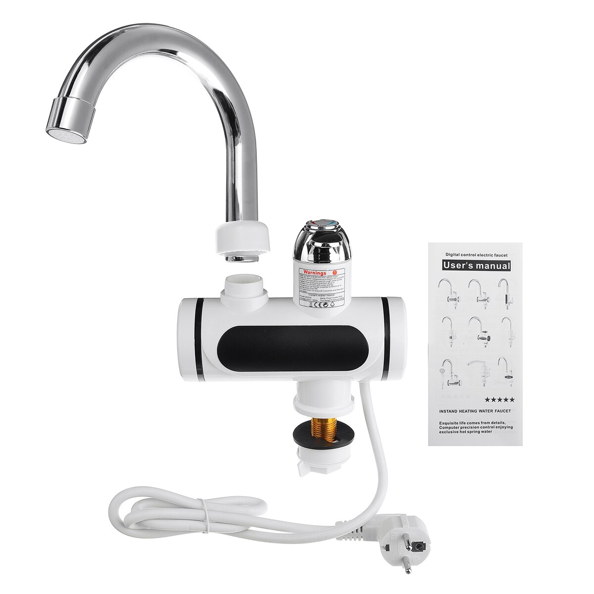 3000W Instant Elektrische Wasserhahn Tap 220V Heiß... – Vicedeal