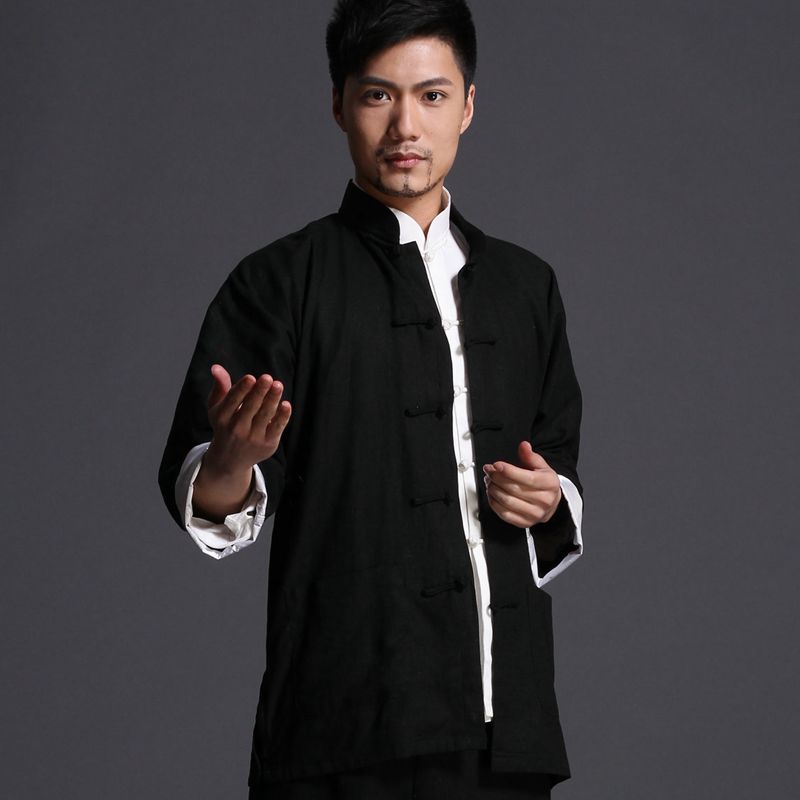 Man Kungfu Costume Chinese Traditional Tang Suit M... – Grandado