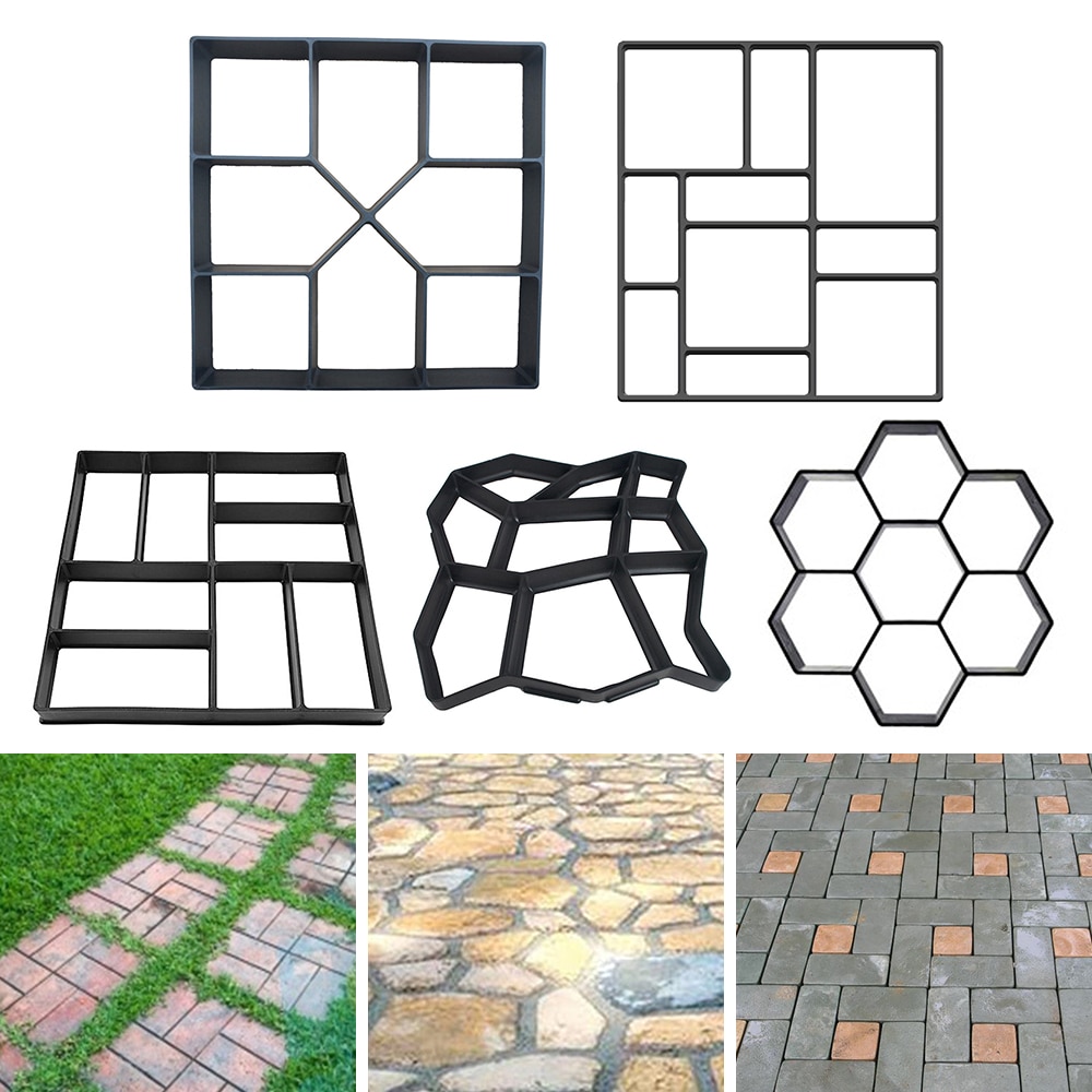 Manuell Pflaster Zement Ziegel Beton Formen DIY Ku... – Vicedeal