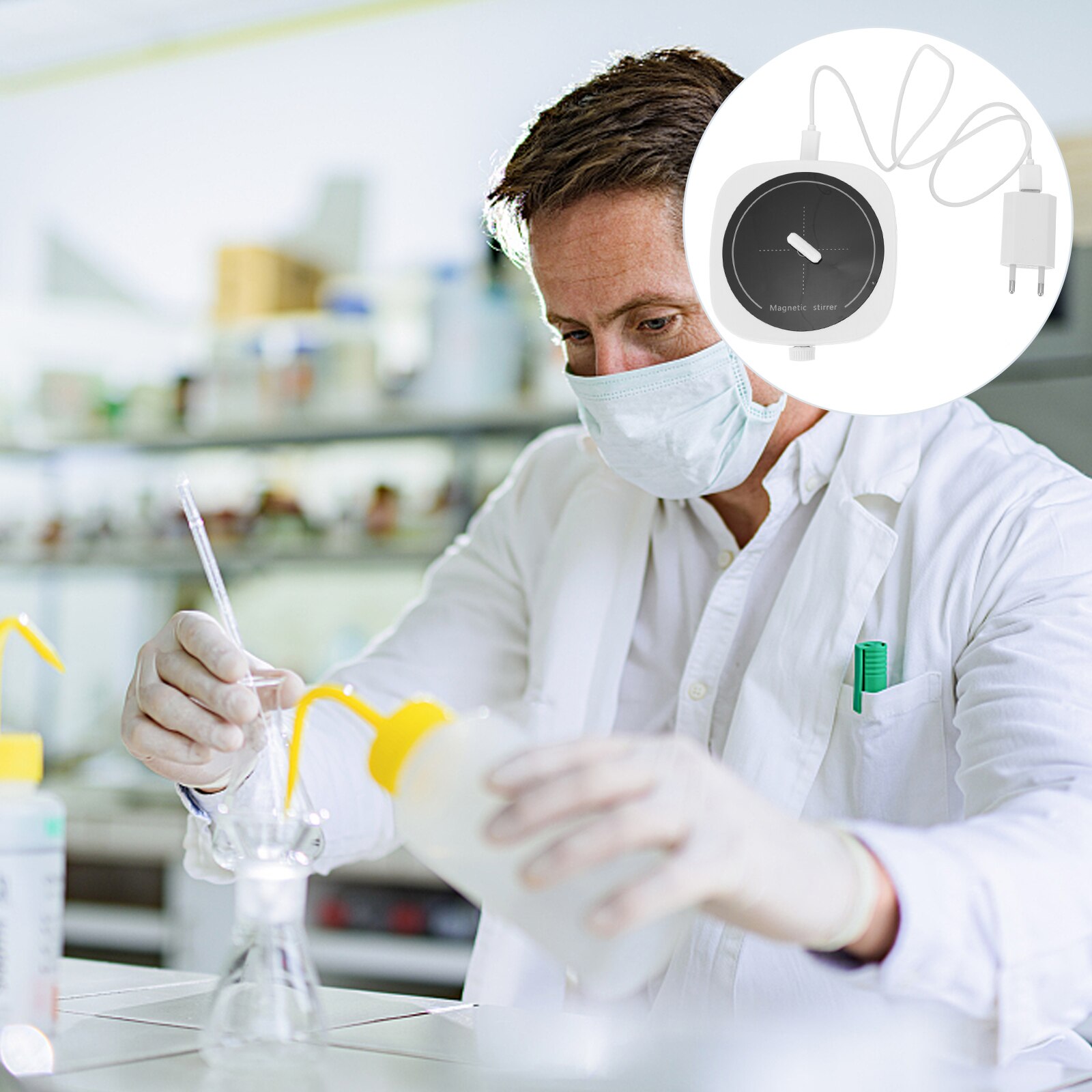 Draagbare Laboratorium Kleine Roerder Universele M... – Vicedeal