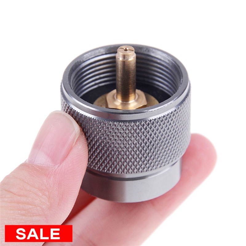 Lixada 1LB Camping Gas Stove Adapter Camping Equip... – Grandado