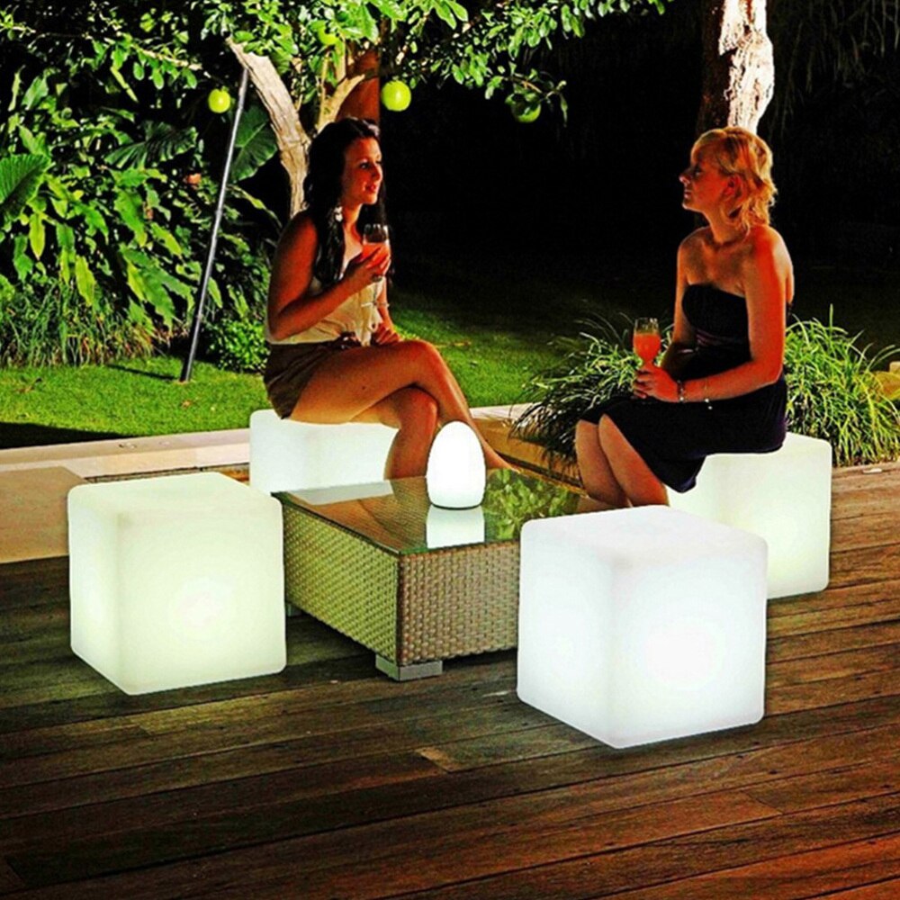 1 Pc 10CM LED Cube Light Outdoor Waterproof Lamp (... – Vicedeal