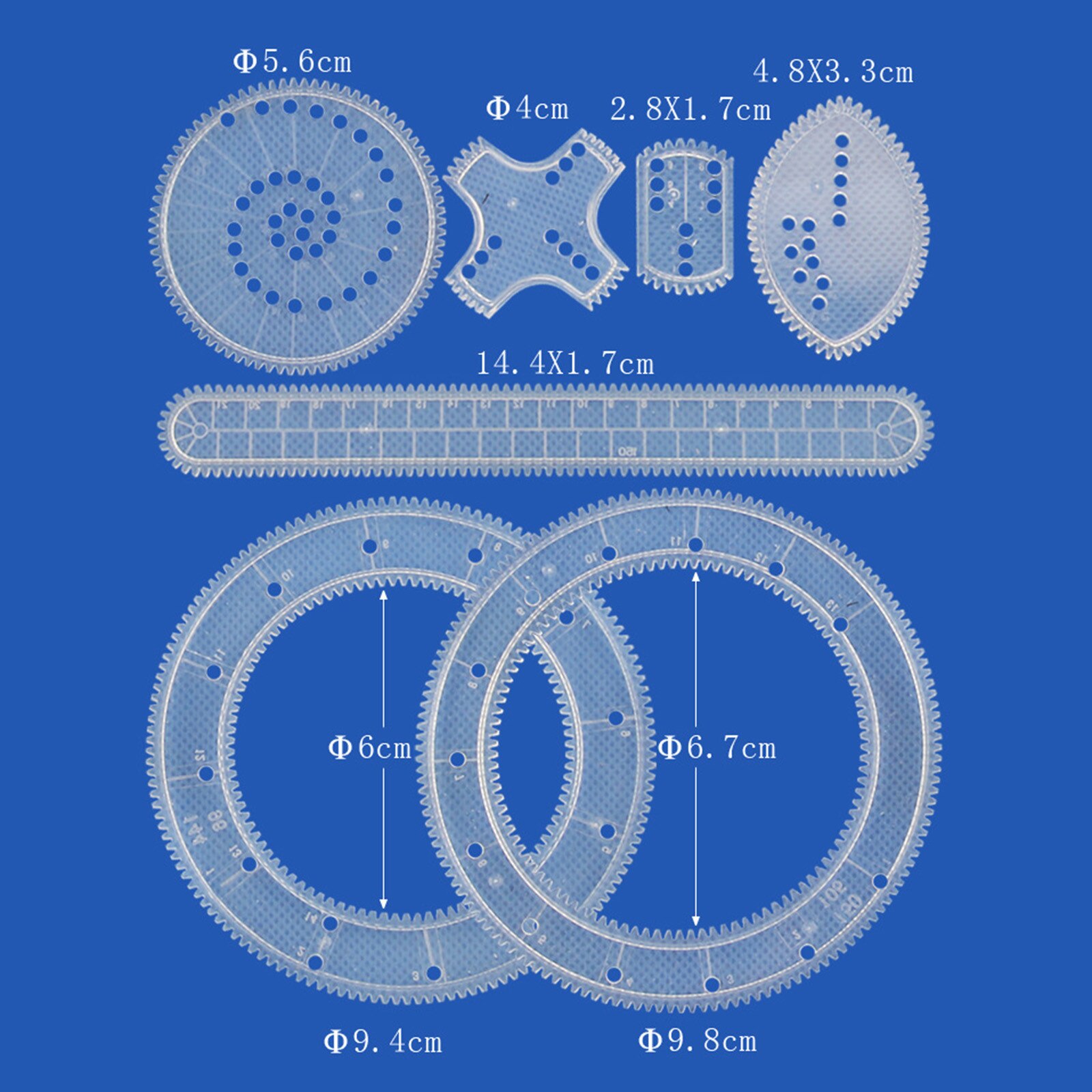 spiral Spirograph drawing toys kids art spiraling ... – Vicedeal
