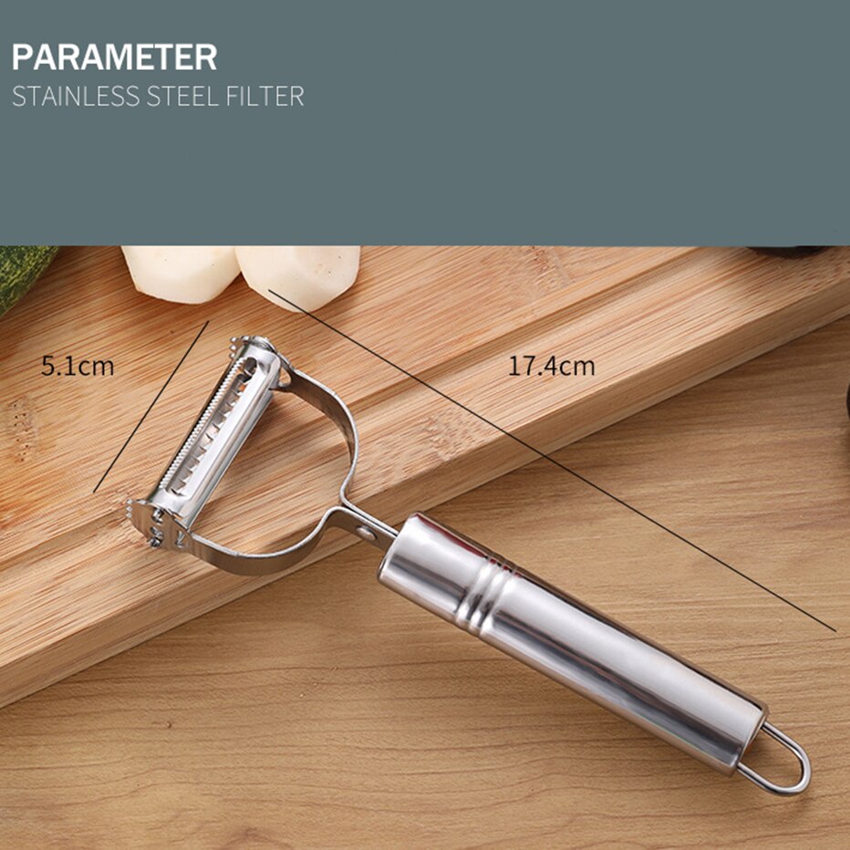 Stainless Steel Multi-function Vegetable Peeler Cu... – Vicedeal