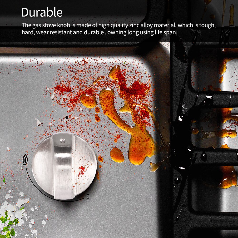 Universal Silver Gas Stove Knobs Cooker Oven Contr... – Grandado