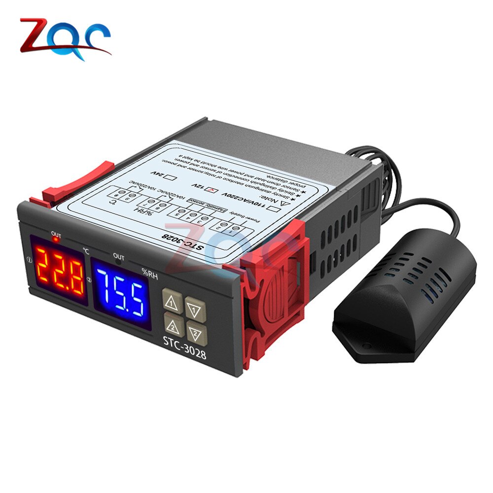 AC 110V 220V 12V 24V Digitale Temperatur Feuchtigk... – Grandado