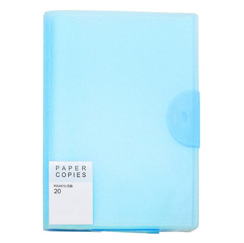 1PC A3 Display Book 20/30/40 Pages Transparent Ins... – Vicedeal
