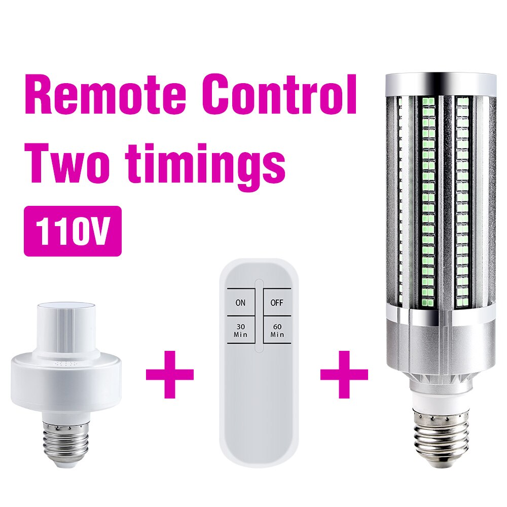 60W UV Germicidal Light Led Ozone Bulb E27 Disinfe... – Vicedeal