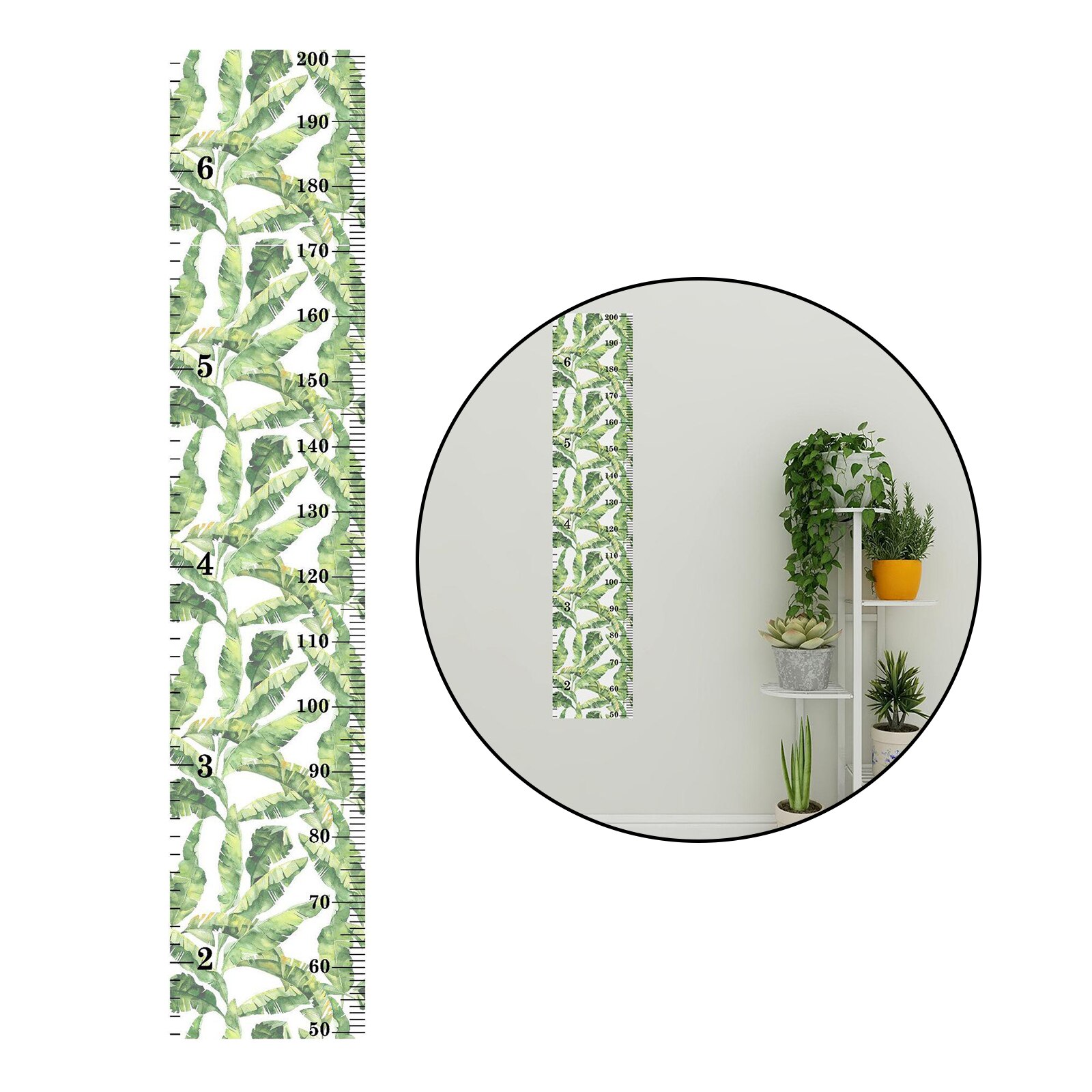 Baby Growth Chart Ruler Wall Decor Sticker for Kid... – Grandado