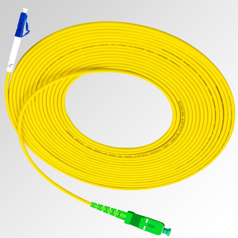 10Pcs Sc/APC-LC/Upc Single-Mode Fiber Optic Patch ... – Vicedeal