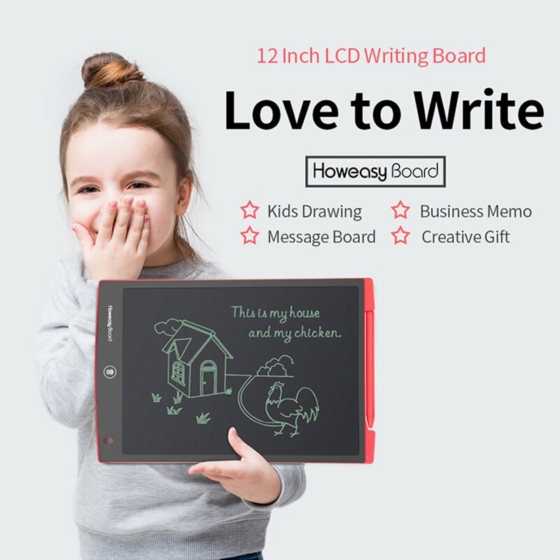 12 Inch Handwriting Board Lcd Electronics Suitable... – Grandado
