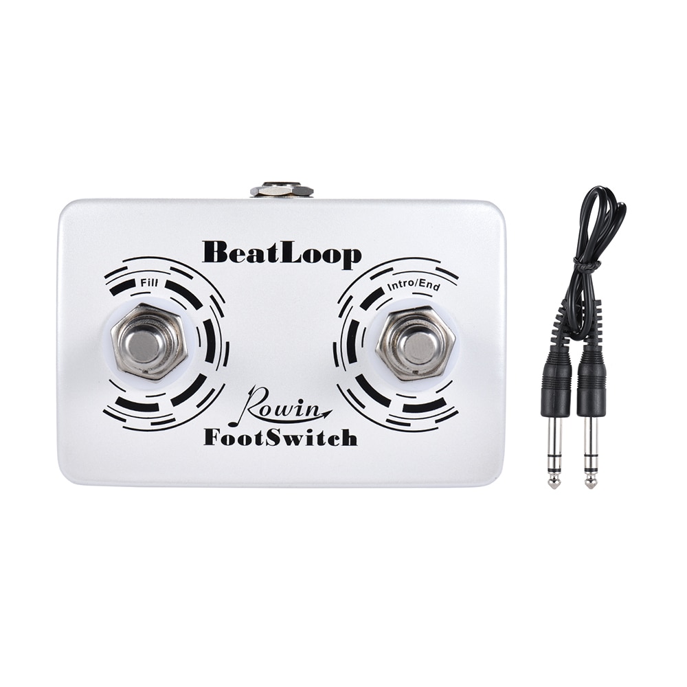 Rowin beatloop dual footswitch voetpedaal voor row... – Vicedeal