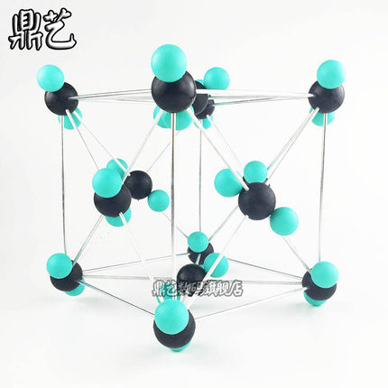 Carbon dioxide Crystal structure model CO2 Dry ice... – Grandado