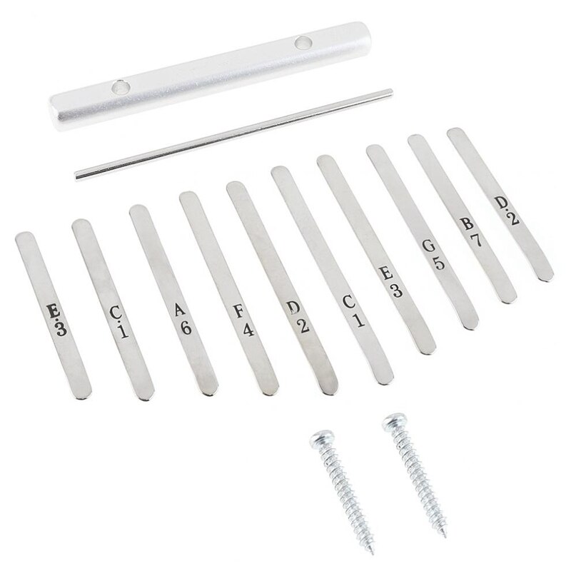 10 Key Kalimba Diy Kit Basswood Thumb Piano Mbira ... – Grandado