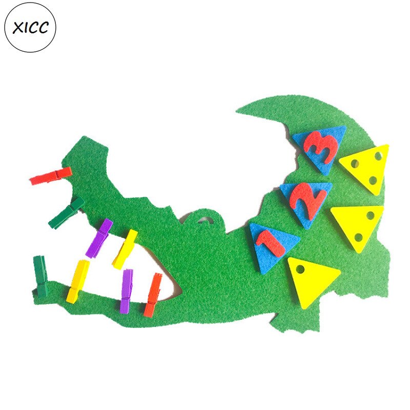 T-N Handmade Felt Crocodile Clip Tooth Extraction ... – Vicedeal