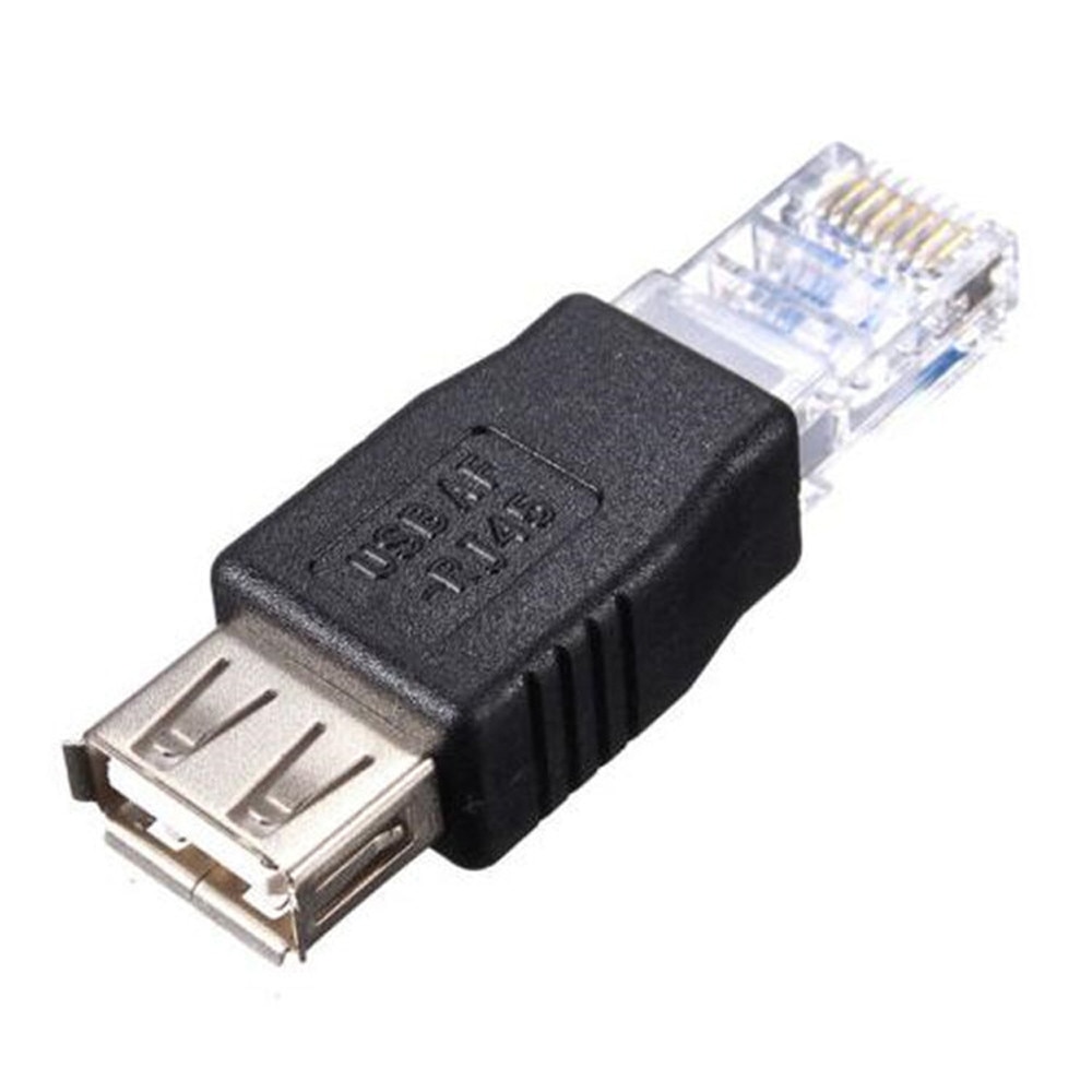 USB Type A Female To RJ45 Male Ethernet Adapter Ro... – Vicedeal