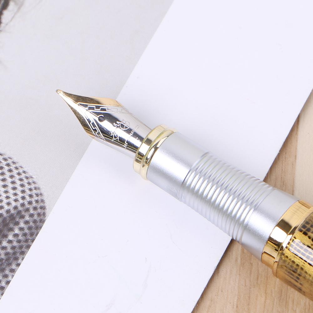 Jinhao X250 Deluxe Gold 18kgp Fountain Pen Medium ... – Grandado