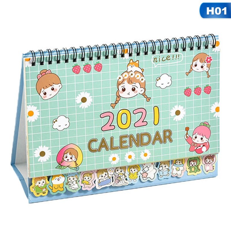 Desktop Calendar Simple Dual Daily Scheduler Table... – Grandado