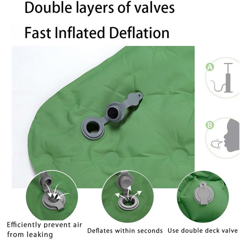 Rooxin Ultralight Camping Mat Inflatable Mattress ... – Vicedeal