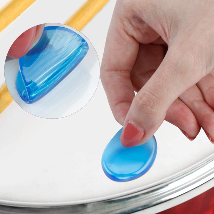 6pcs/set Drum Mute Pads Drum Damper Silicone Pads ... – Grandado