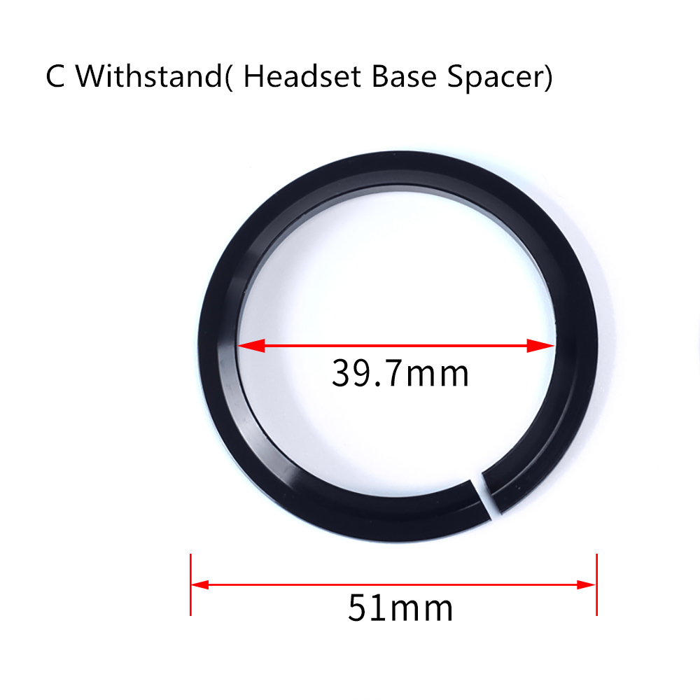 Risk 1.5inch Bike Headset Base Spacer Crown Race B... – Grandado