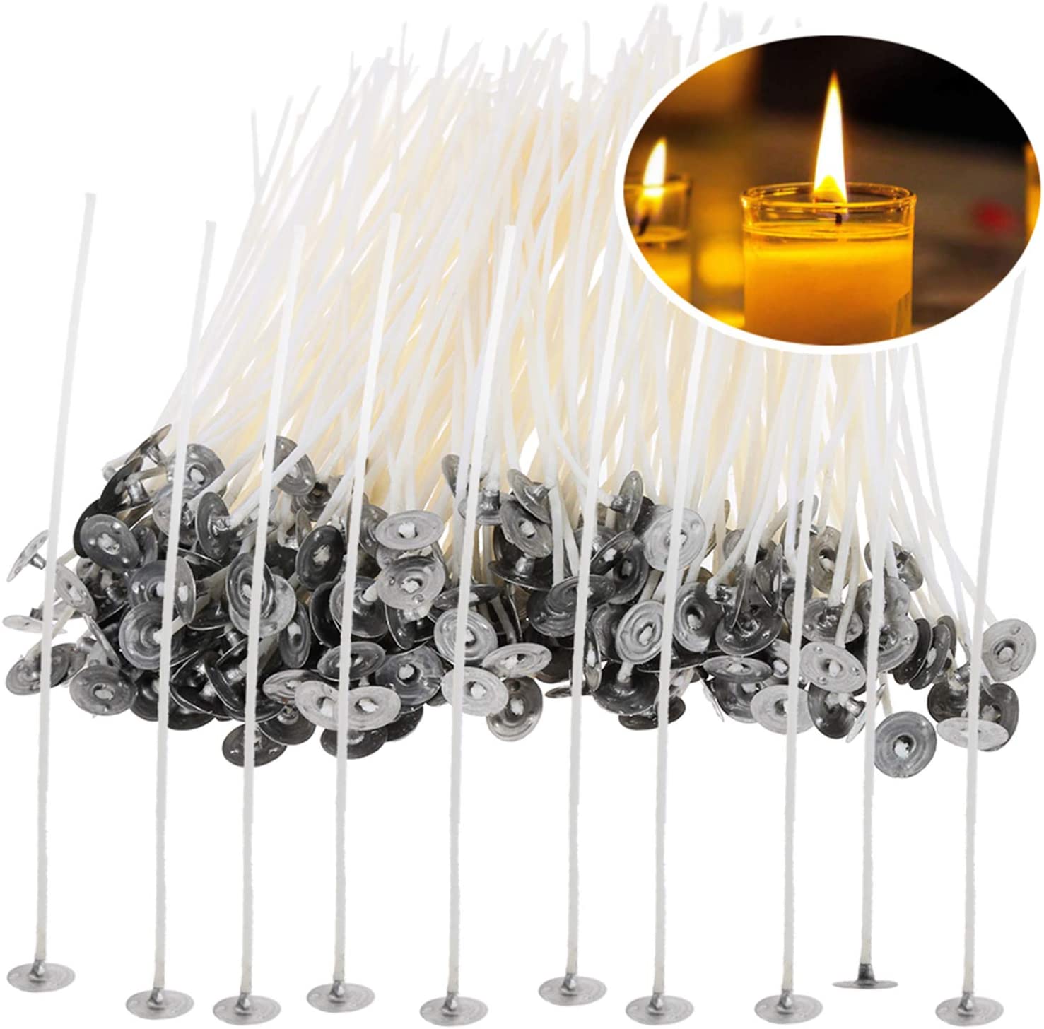 Mechas para velas 120 Uds * 15cm Pre-encerado mech... – Grandado