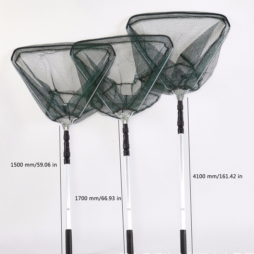 Portable Aluminum Alloy Triangle Folding Fishing N... – Grandado