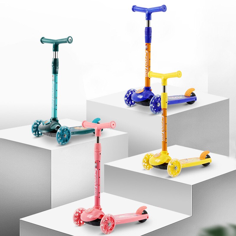 1-3 Kinderen Scooter Pedaal Kids Loopfiets Luge 12... – Vicedeal