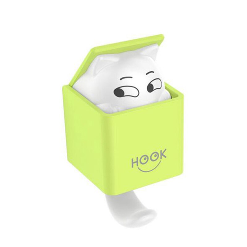 1PCS Cute Cat Gravity Sensor Hook Cute Cat Wall Ho... – Vicedeal