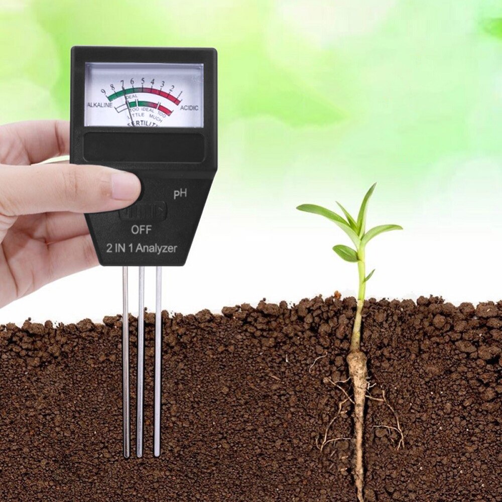 2 in 1 Soil PH Fertility Analyzer Pointer Type Mul... – Grandado