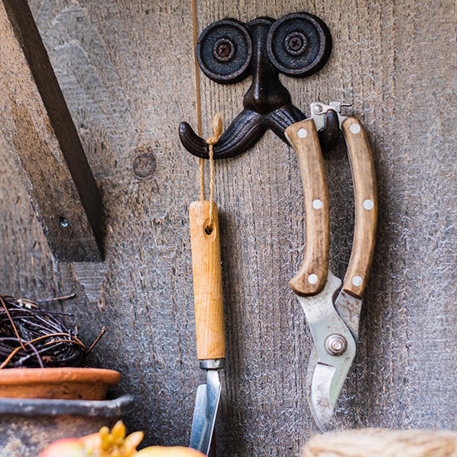 1Pc Baard-Vormige Decoratieve Opknoping Haak Gieti... – Grandado