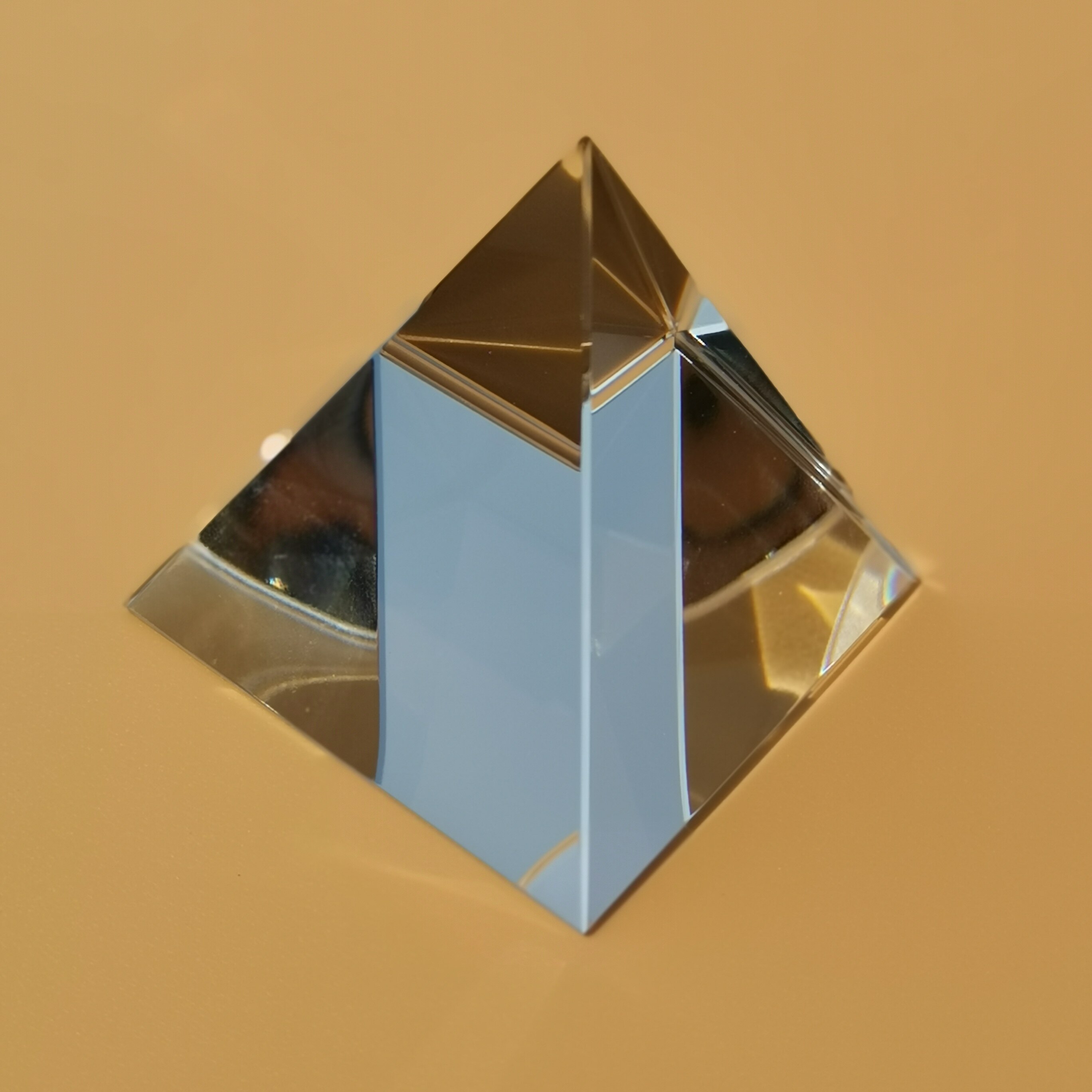 Optisk k9 glas pyramideprisme regnbuefotograferin... – Grandado