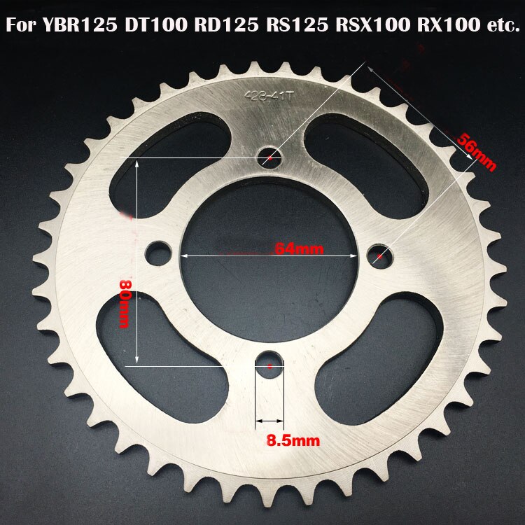 For Yamaha YBR125 DT100 RD125 RS125 RSX100 RX100 Z... – Grandado