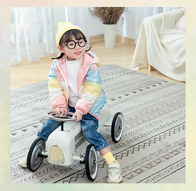 size 90-130 Rainbow Light Children Down Jackets Co... – Grandado