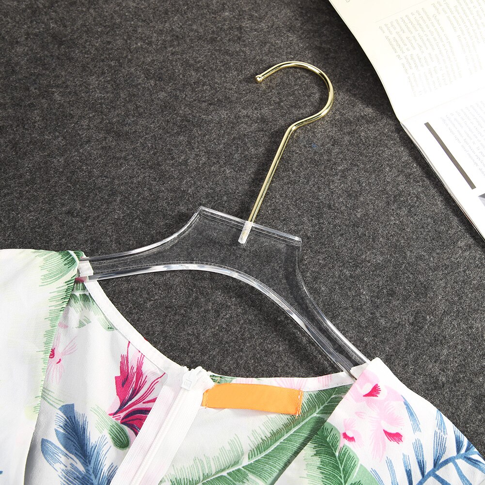 Stainless Steel Clear Acrylic Hanger Home Wardrobe... – Vicedeal