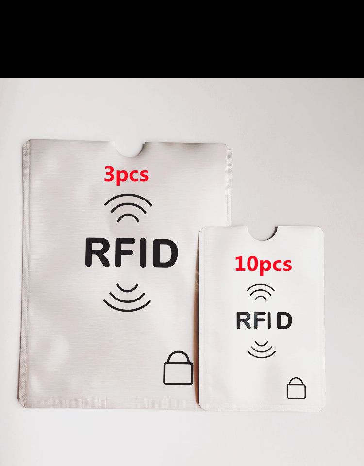 RFID Blocking Sleeves Identity Theft Prevention RF... – Grandado