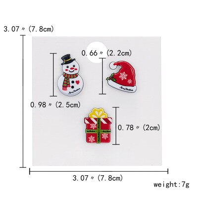 3/4PCs/Set Christmas Cartoon Badges Santa Claus Ch... – Vicedeal