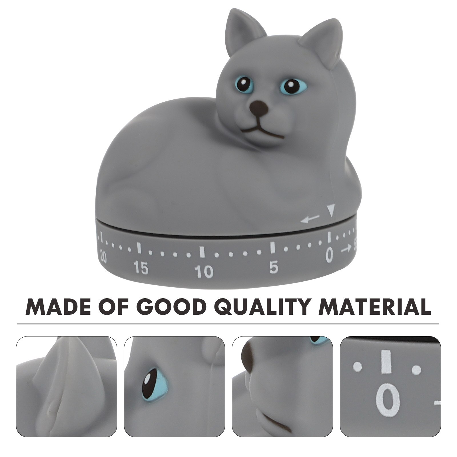 1Pc Lovely Cartoon Cat Kitchen Timer Mechanical Ba... – Vicedeal