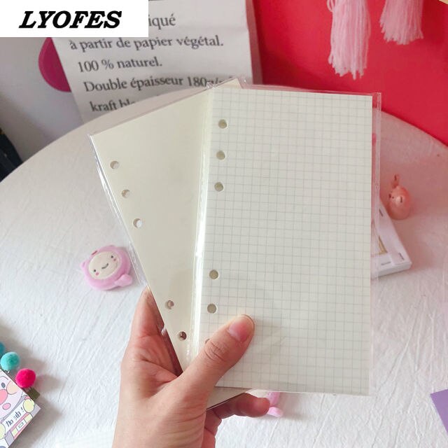 Classeur à anneaux à 6 trous, recharge pour journa... – Grandado