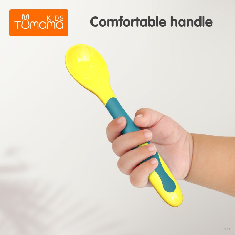 Portable Bendable Baby Spoon Fork Feeding Training... – Grandado