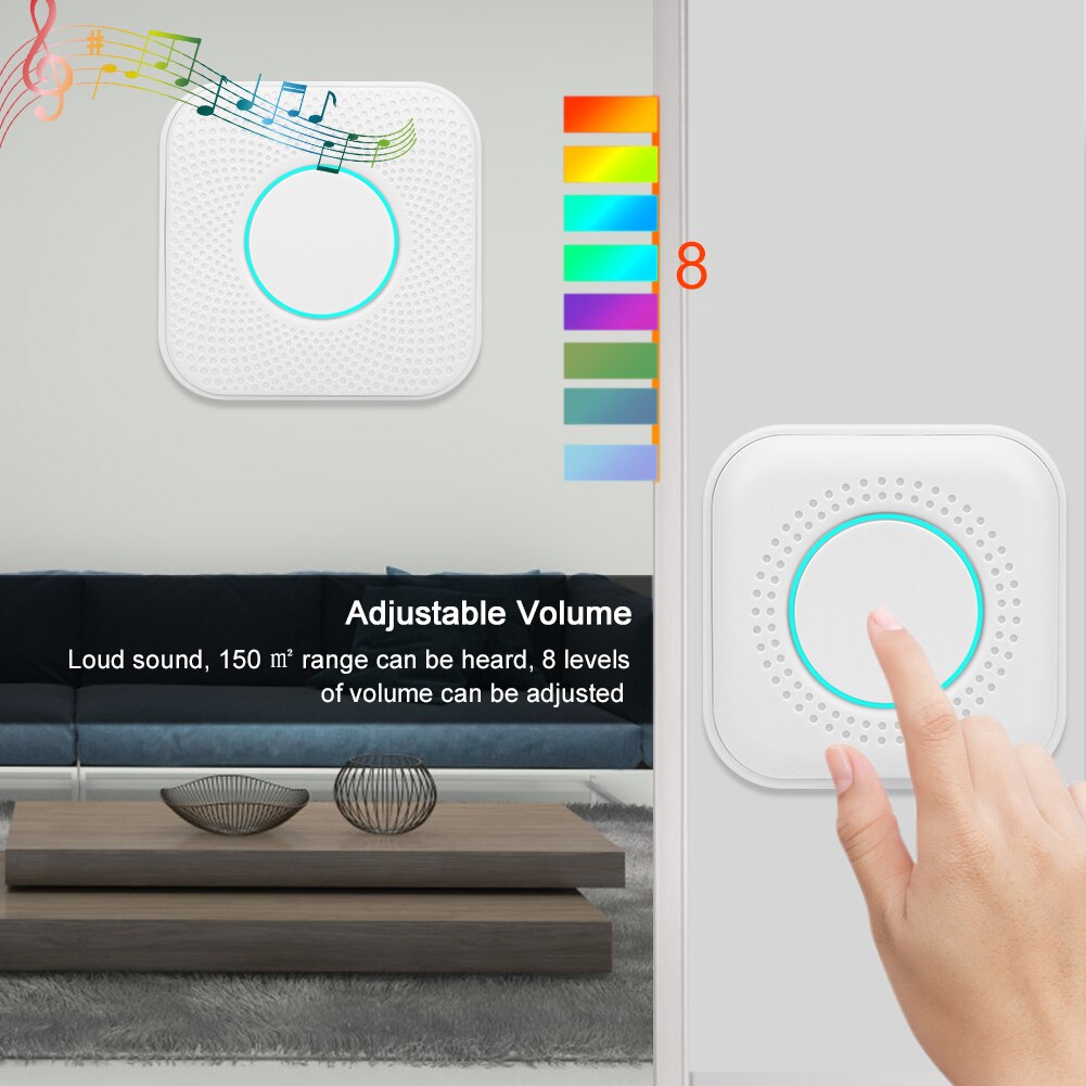 ring doorbell Wireless Smart Music Doorbell Home D... – Grandado