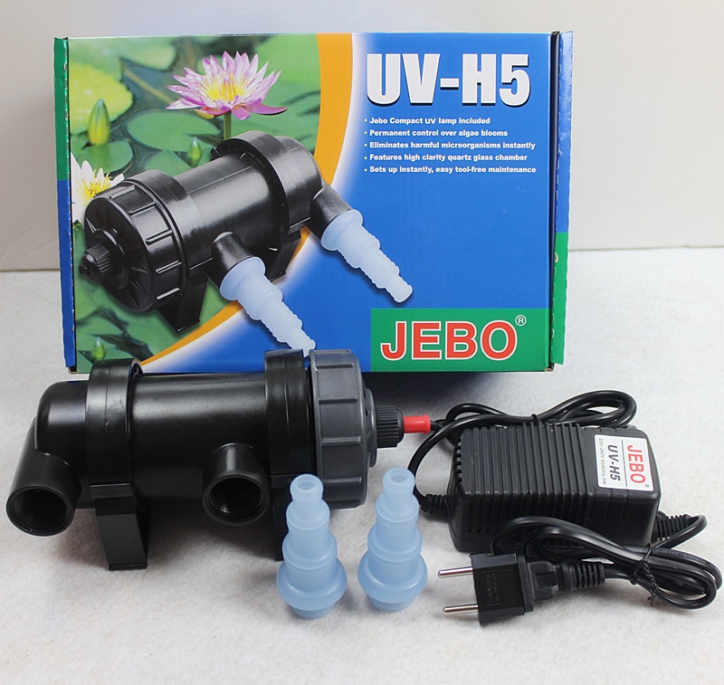 JEBO 220-240V UV Sterilizer Lamp Light Aquarium Po... – Vicedeal