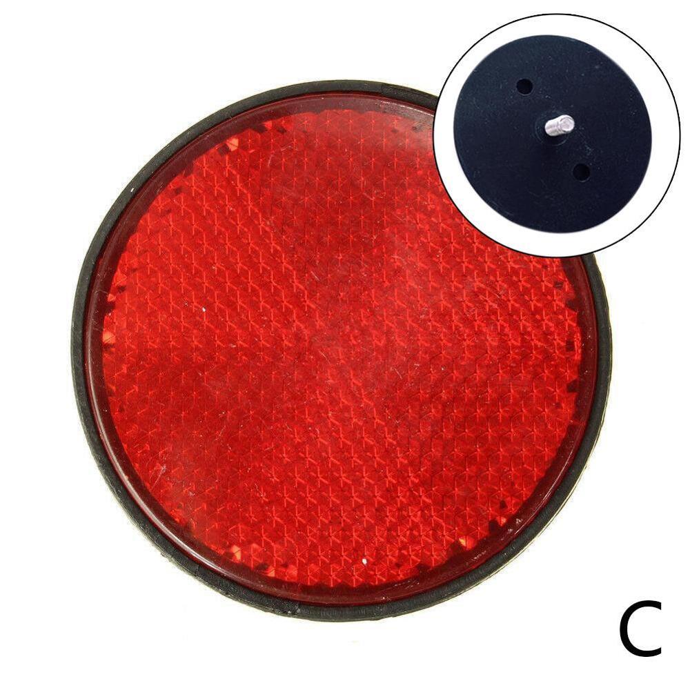1PCS 6MM Round Motorcycle Red Yellow Reflector Saf... – Vicedeal